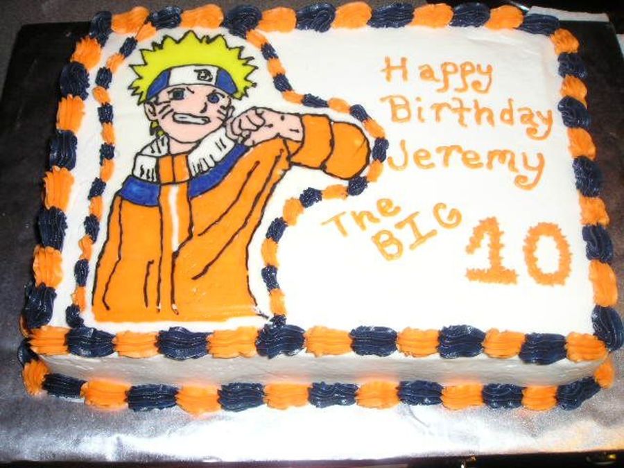 Naruto - CakeCentral.com