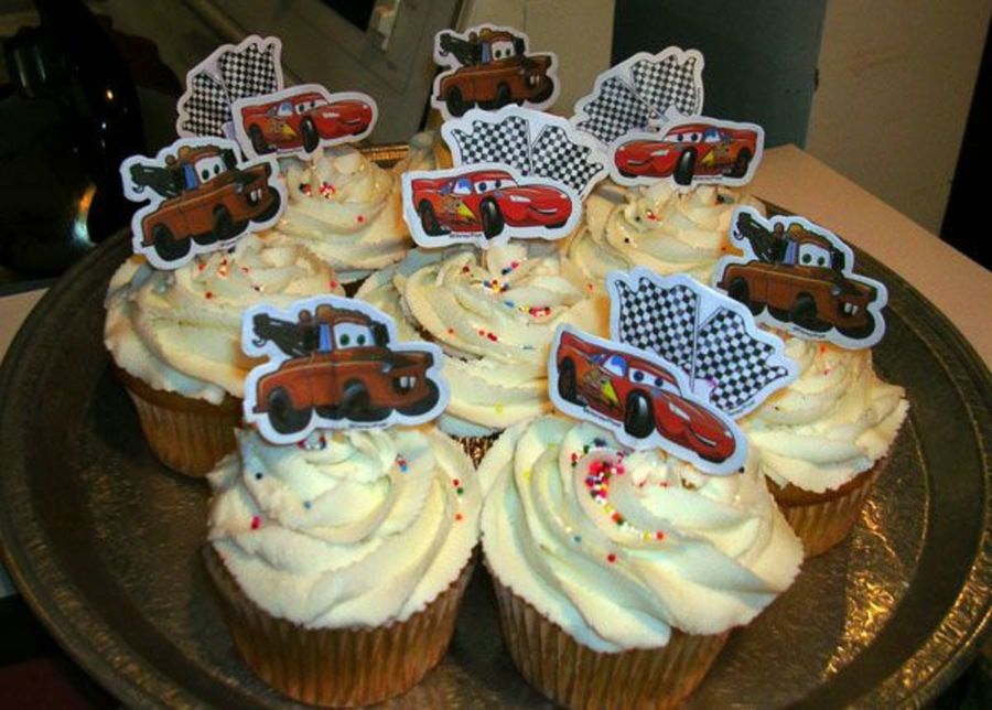 Cars Cupcakes - CakeCentral.com