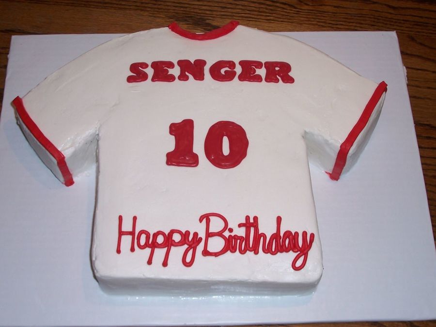 Baseball Shirt - CakeCentral.com