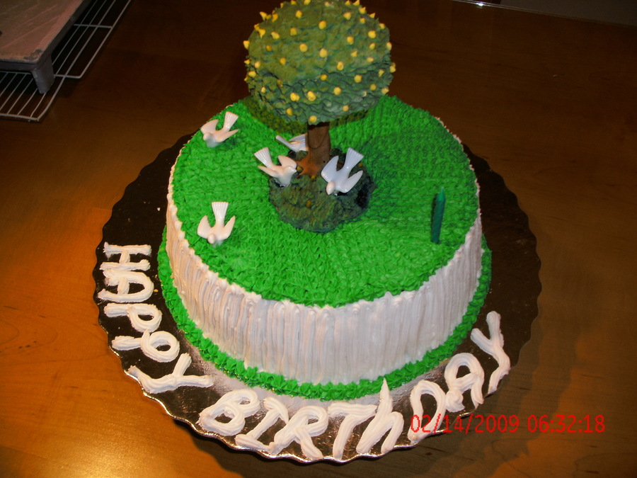Happy Birthday Of My Husband Abraham - CakeCentral.com