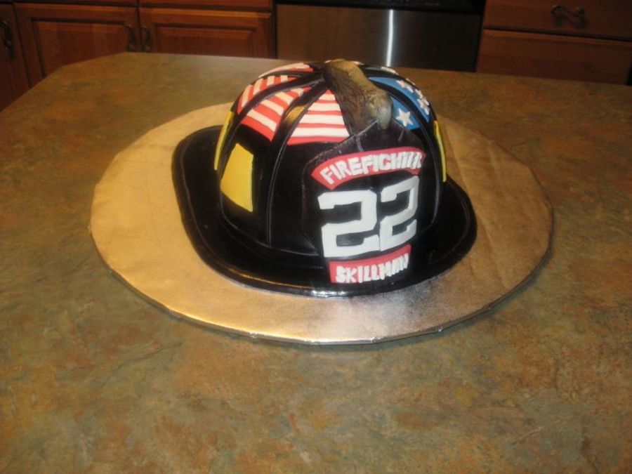 Firefighter Helmet - CakeCentral.com