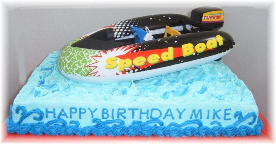 Speed Boat - CakeCentral.com