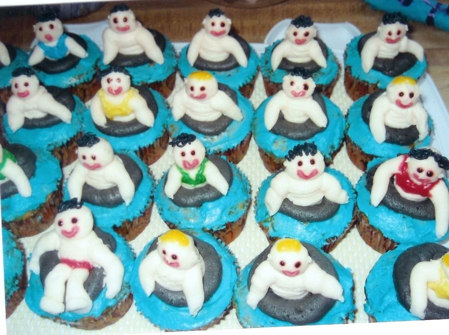 Cupcakes Children In Tubes - CakeCentral.com