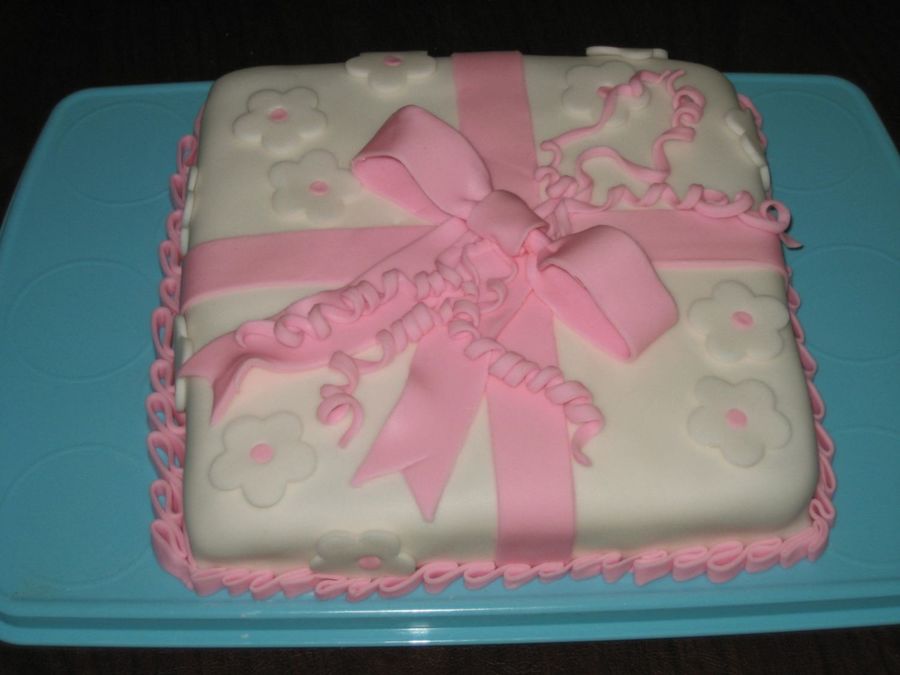 Course 3 Wilton Cake - CakeCentral.com