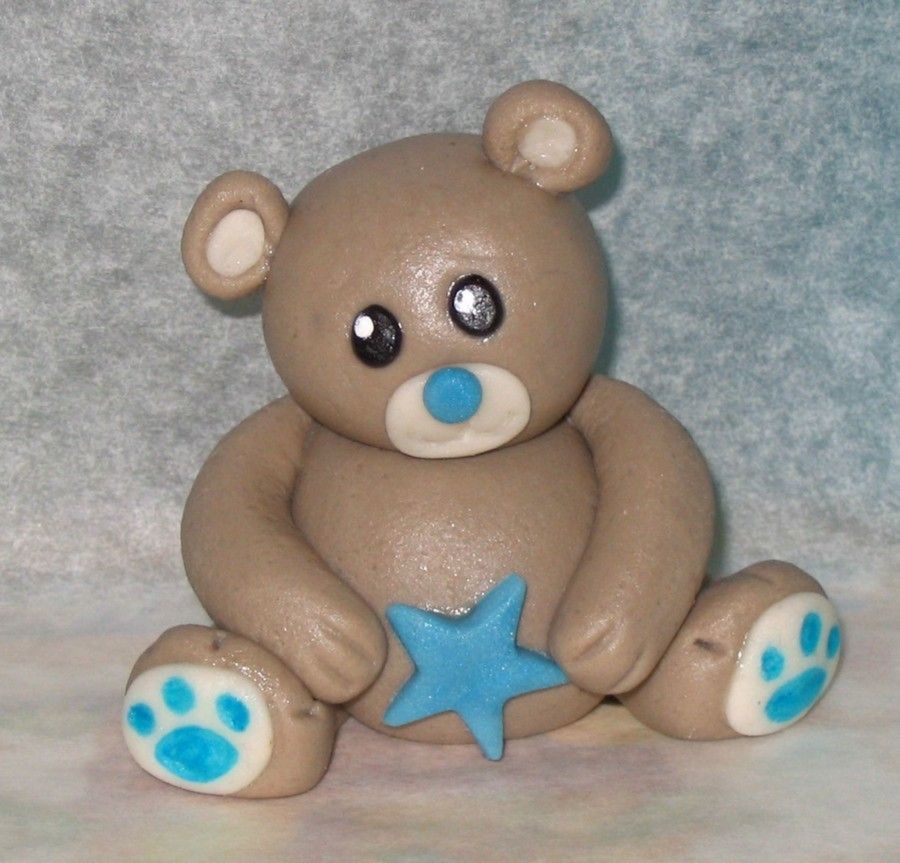 Marzipan/fondant Bear - CakeCentral.com