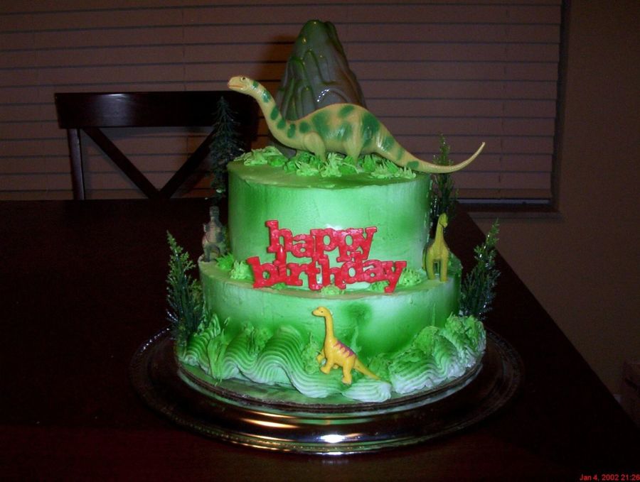 Dinosaur Land - CakeCentral.com