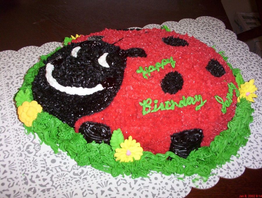 Beautiful Lady Bug - CakeCentral.com