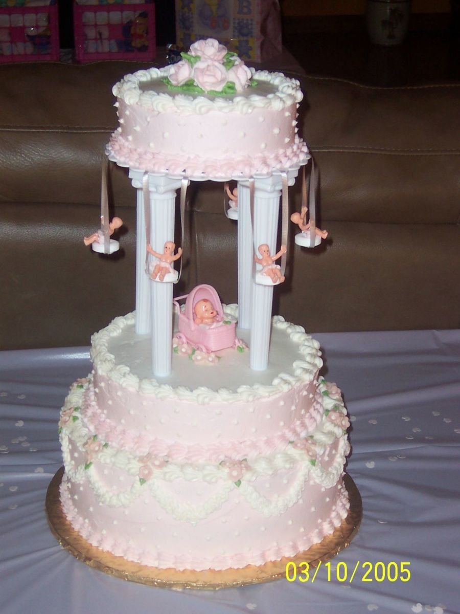 Babies On Swing - CakeCentral.com