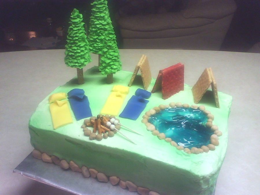 Boys Scout Camp Out - CakeCentral.com