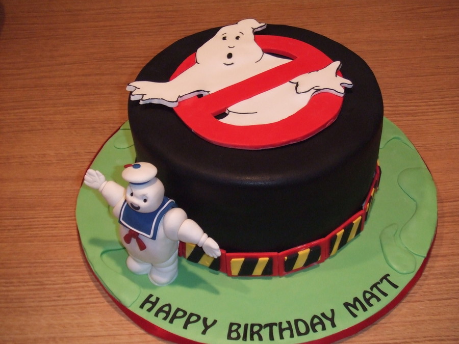 Ghostbusters Cake - CakeCentral.com
