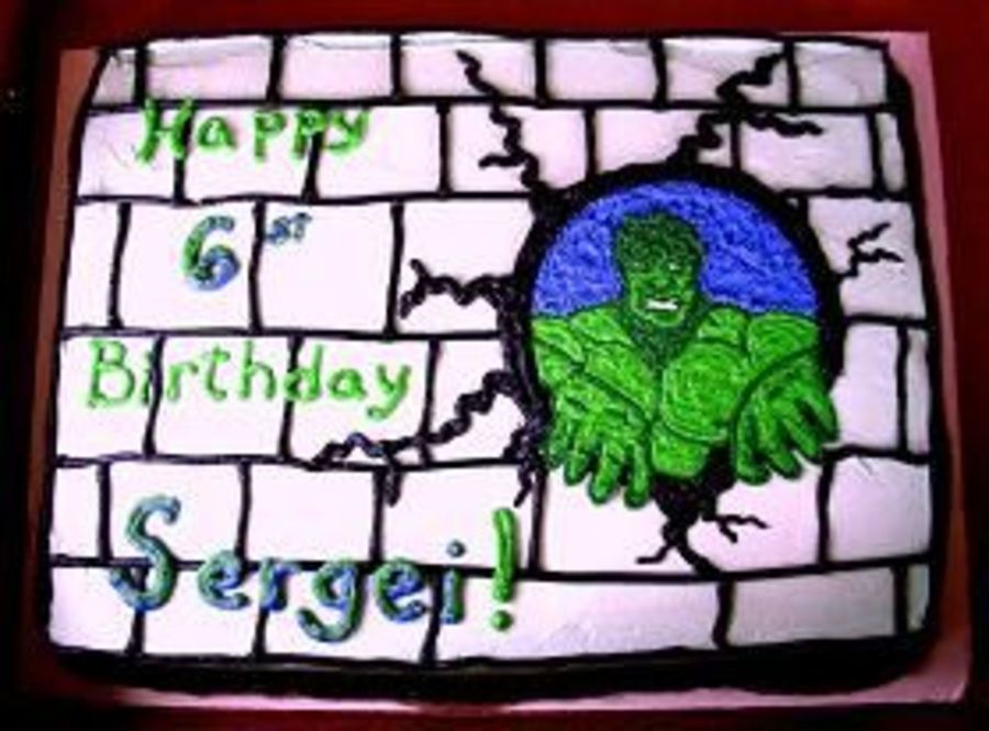 Hulk - CakeCentral.com