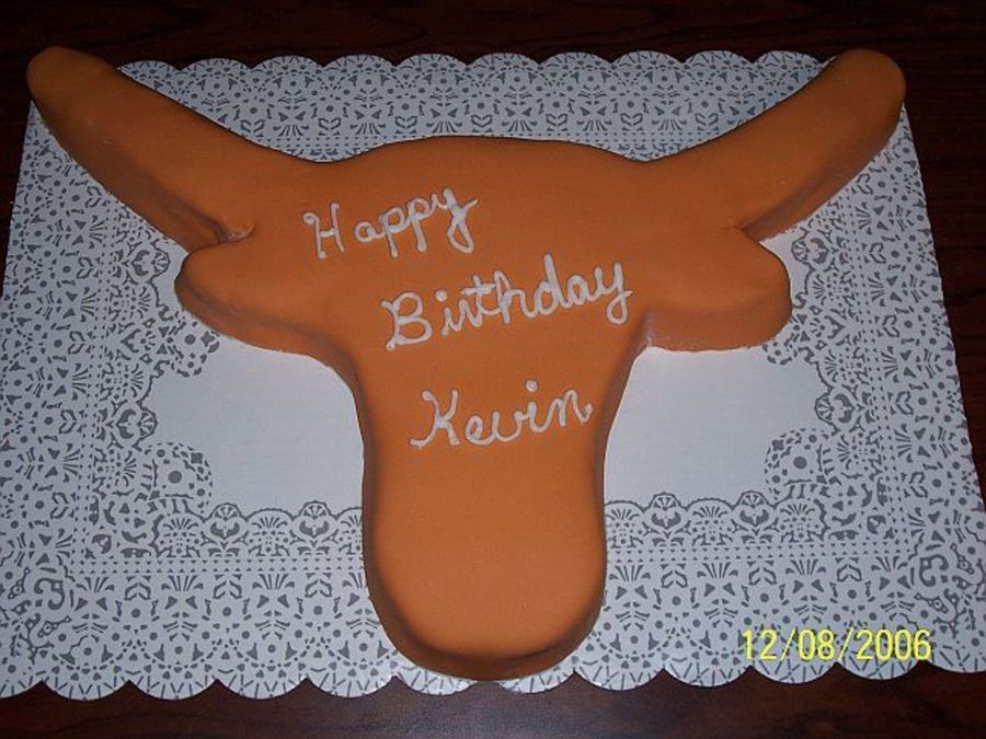 Longhorn Cake - CakeCentral.com