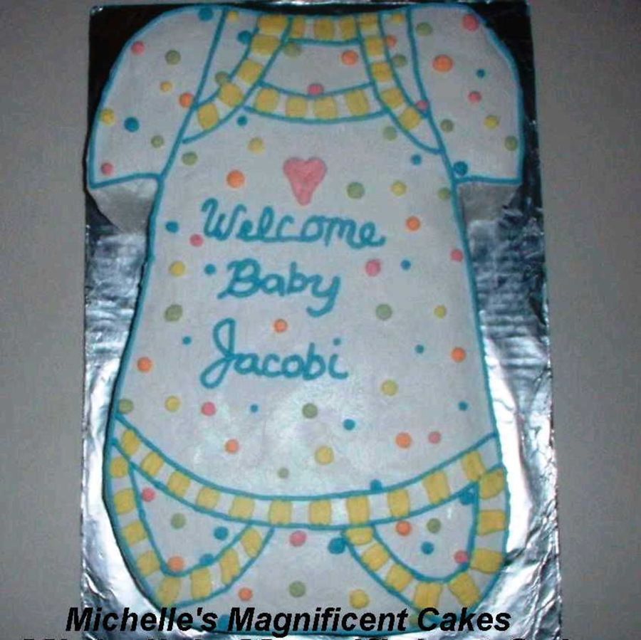 Onesie Cake - CakeCentral.com
