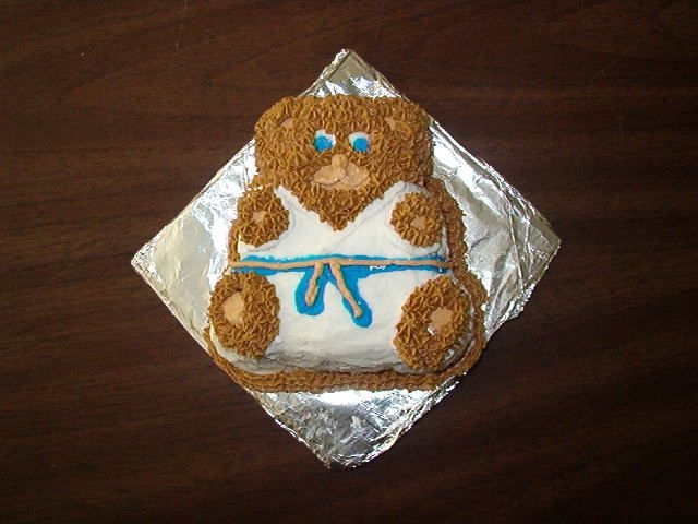 Karate Bear - CakeCentral.com