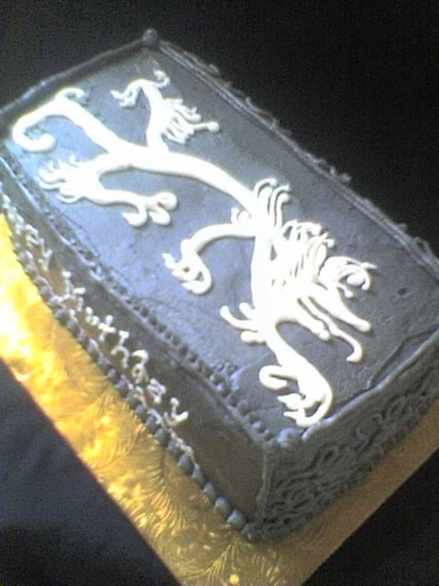 Chinese Dragon Birthday Cake - CakeCentral.com