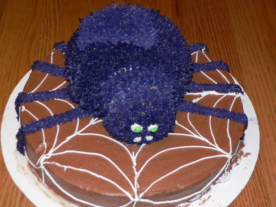 Spider Cake - CakeCentral.com