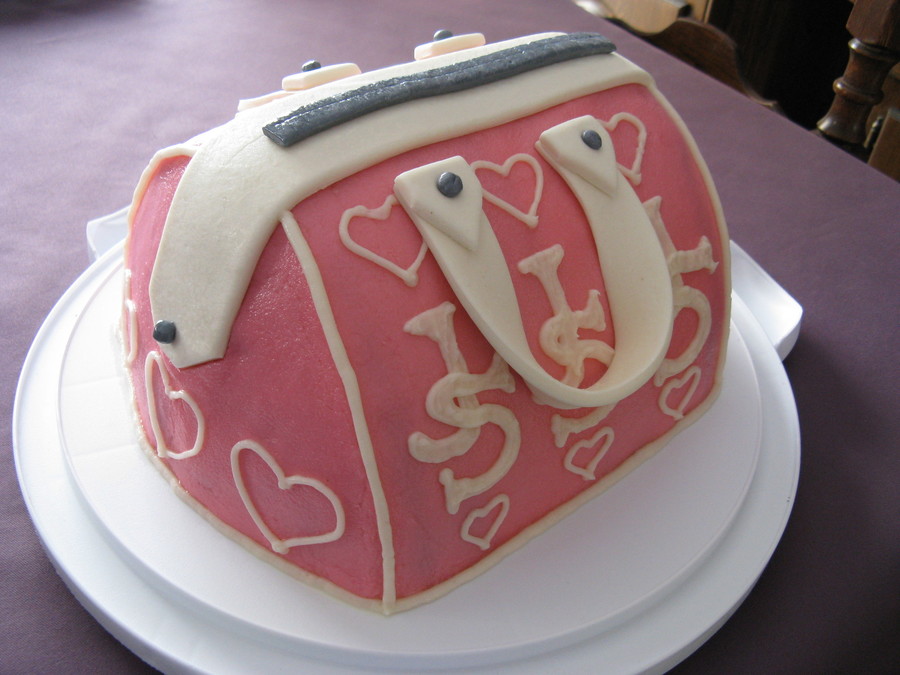 Purse Cake - CakeCentral.com