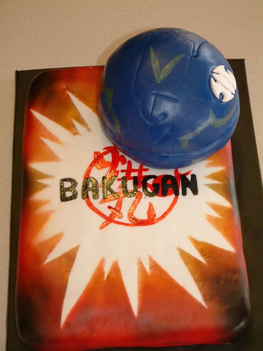 Bakugan Cake - CakeCentral.com