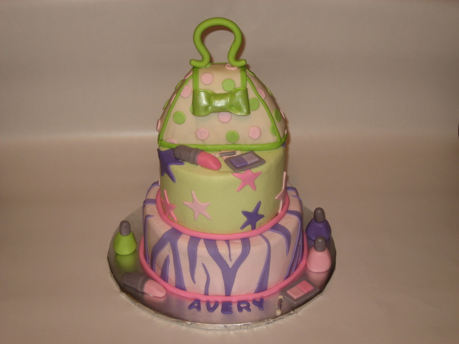 Purse/ Makeup - CakeCentral.com