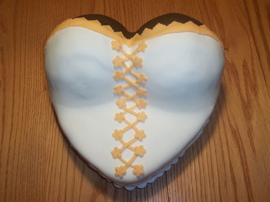 Linda's Bust Cake - CakeCentral.com