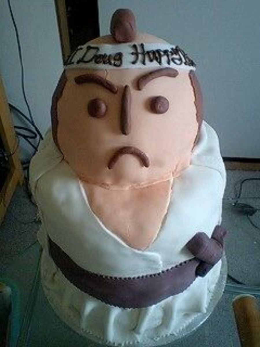 Japanese Samurai Cake - CakeCentral.com