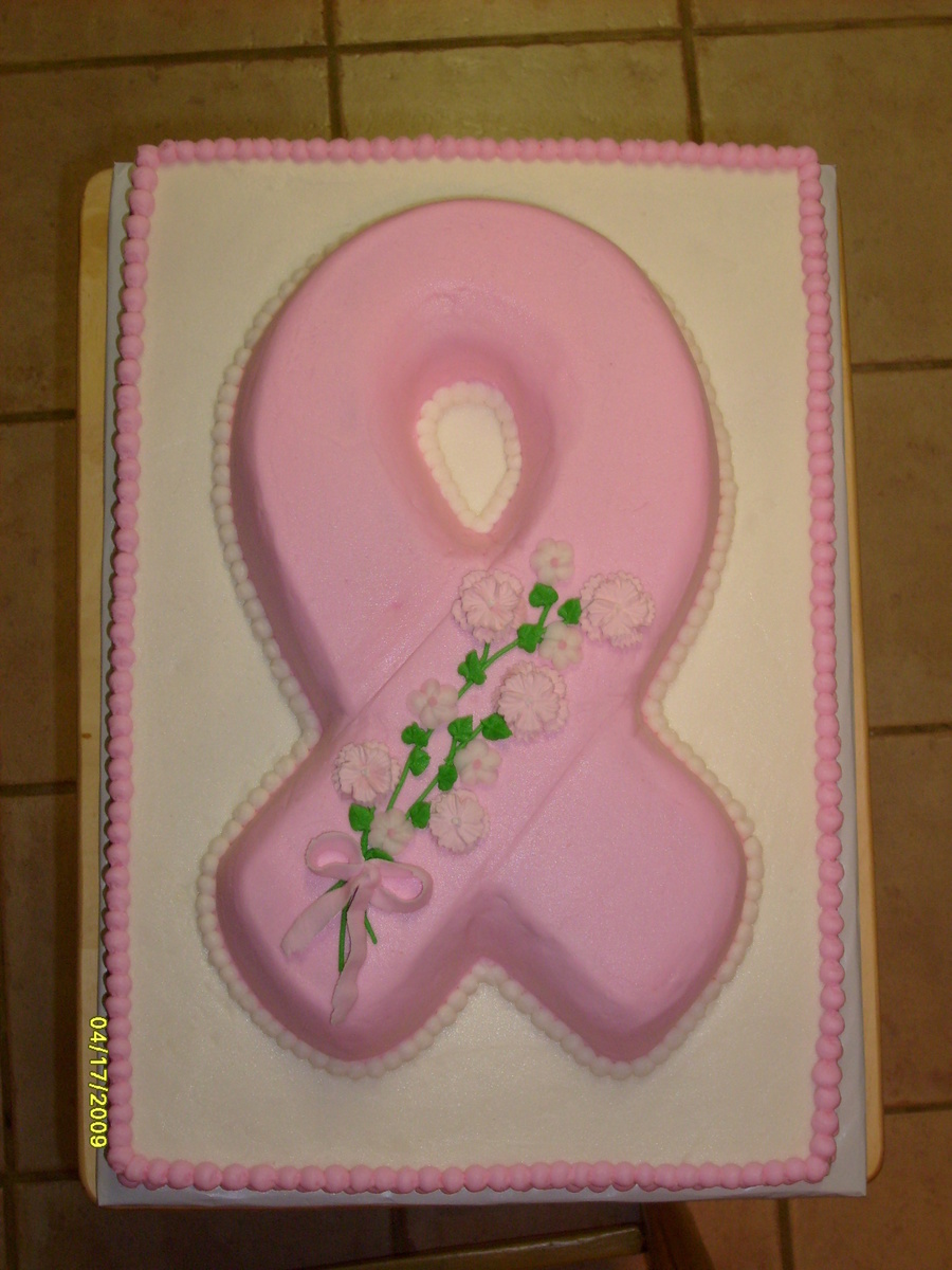 Pink Ribbon - CakeCentral.com