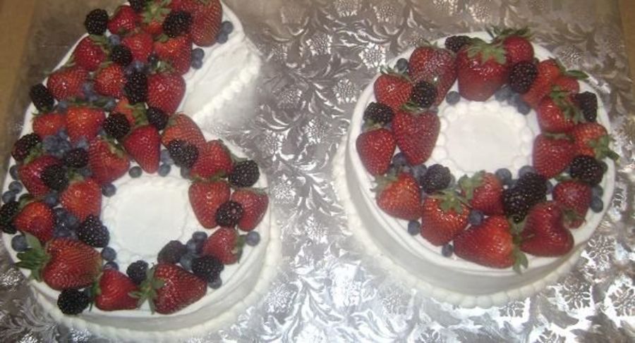 60 Birthday Number Cake - CakeCentral.com