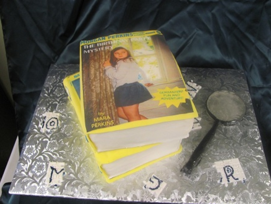 Nancy Drew Book Cake - CakeCentral.com