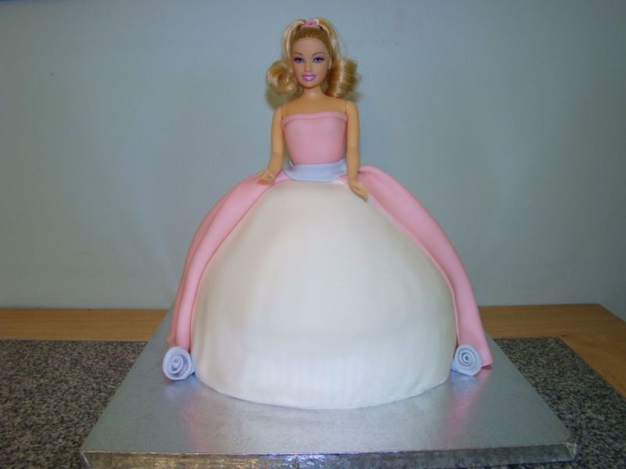Princess Barbie Cake - CakeCentral.com