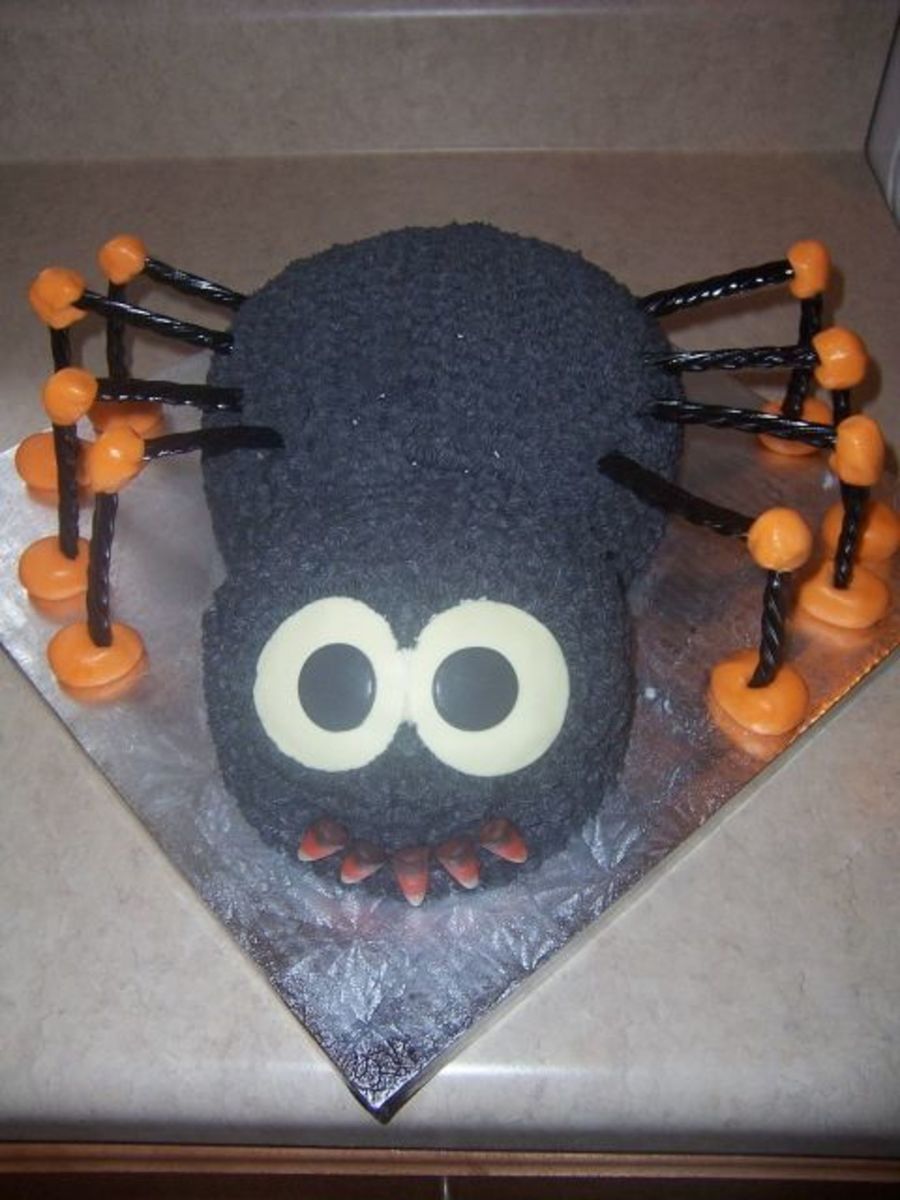 Spider Cake - CakeCentral.com