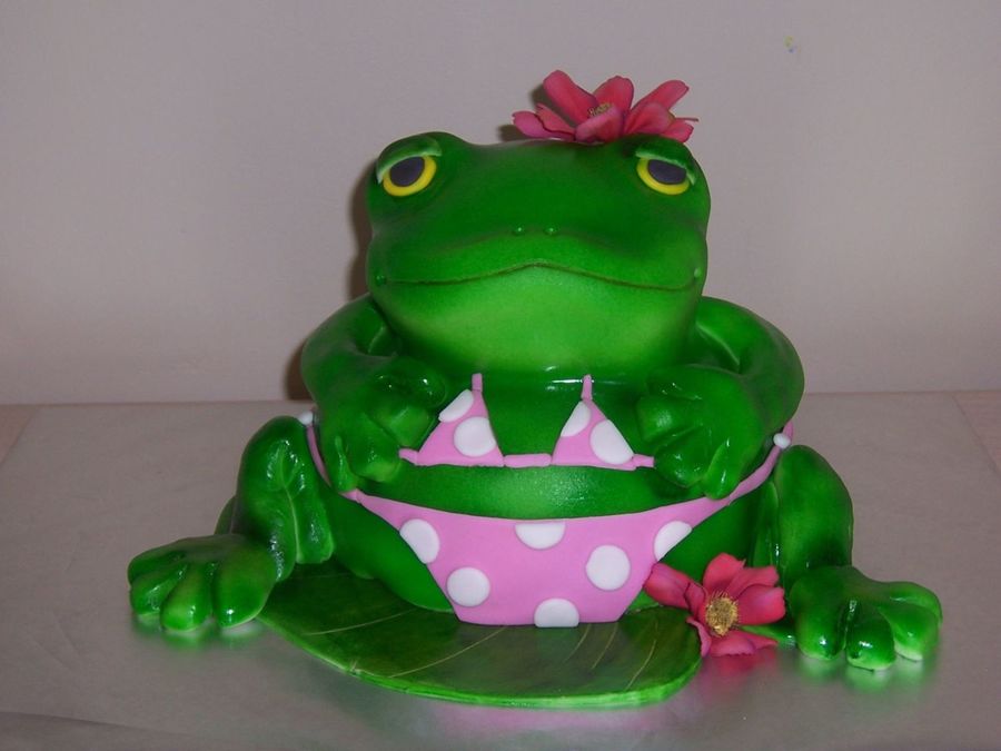 Miss Frog - CakeCentral.com