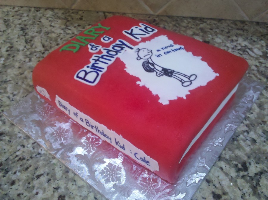 Diary Of A Wimpy Kid Cake - CakeCentral.com