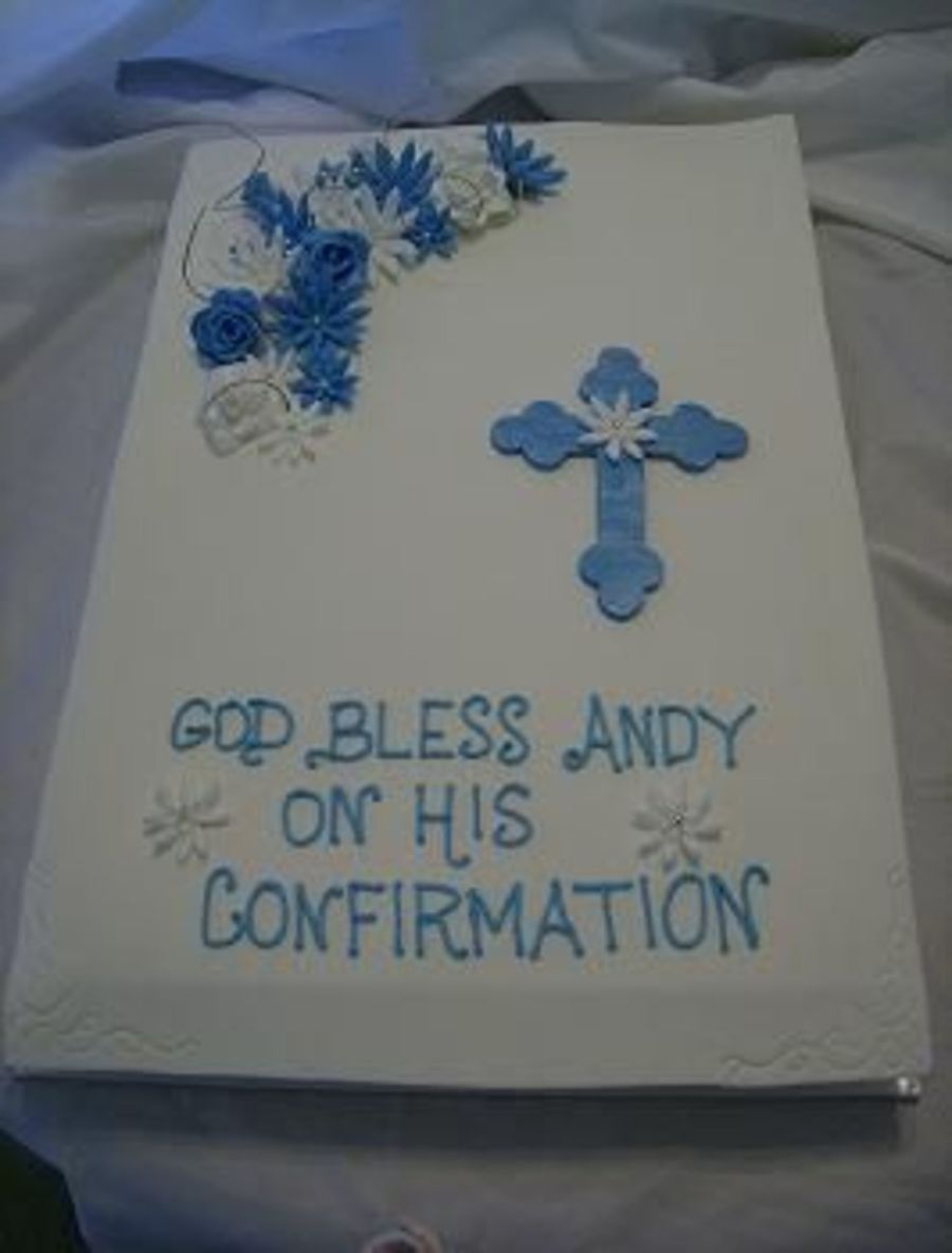 Confirmation Bible - CakeCentral.com