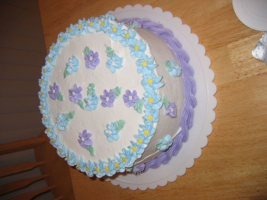 Drop Flowers - CakeCentral.com