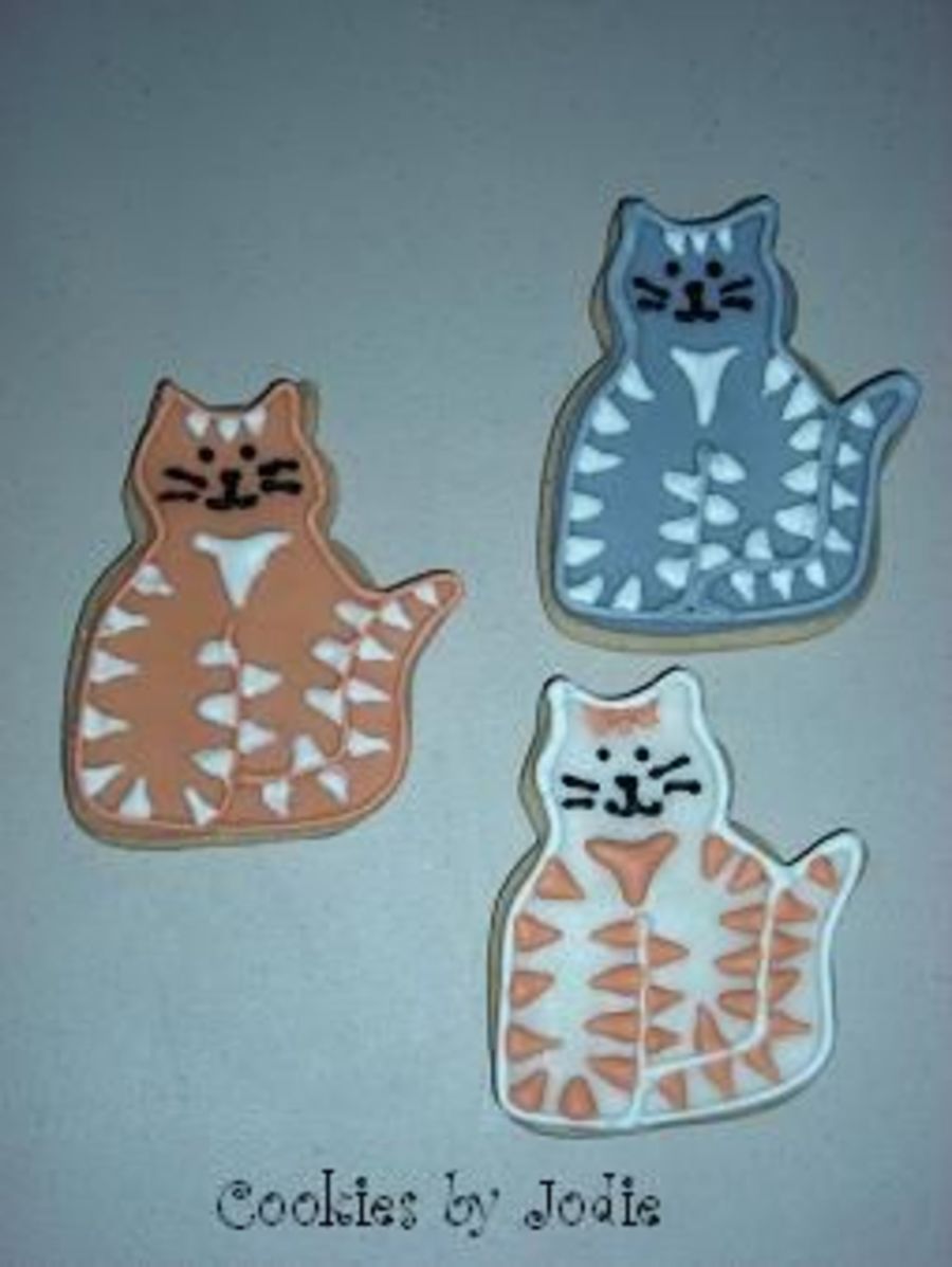 Calico Cats.... - CakeCentral.com