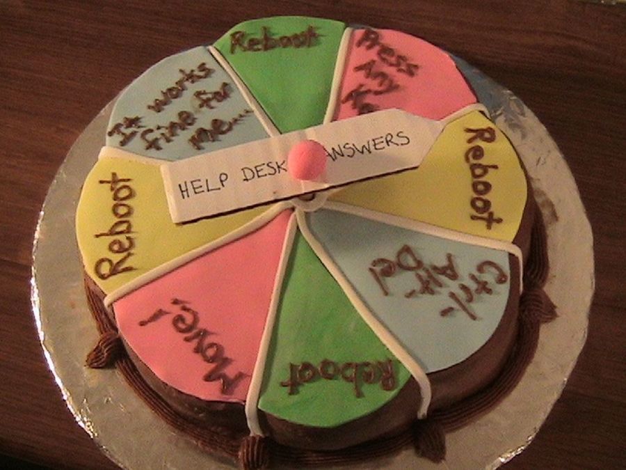 Computer Nerd Cake - CakeCentral.com