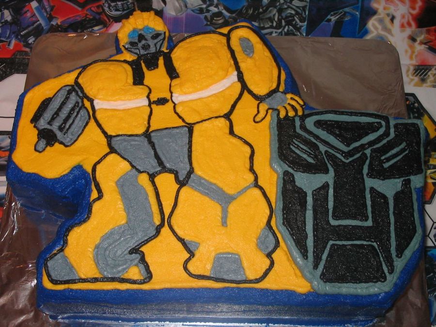 Bumblebee Cake - CakeCentral.com