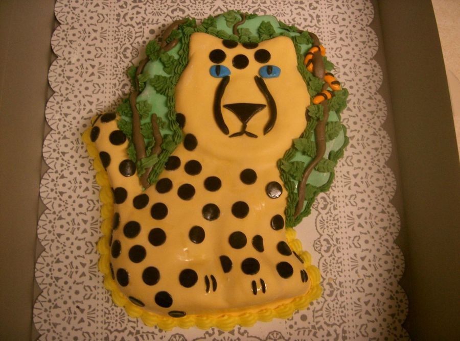 Cheetah - CakeCentral.com