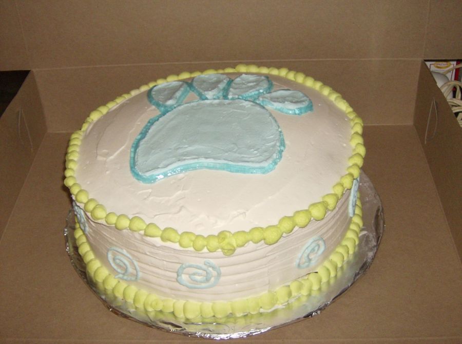 Dog Paw Cake - CakeCentral.com