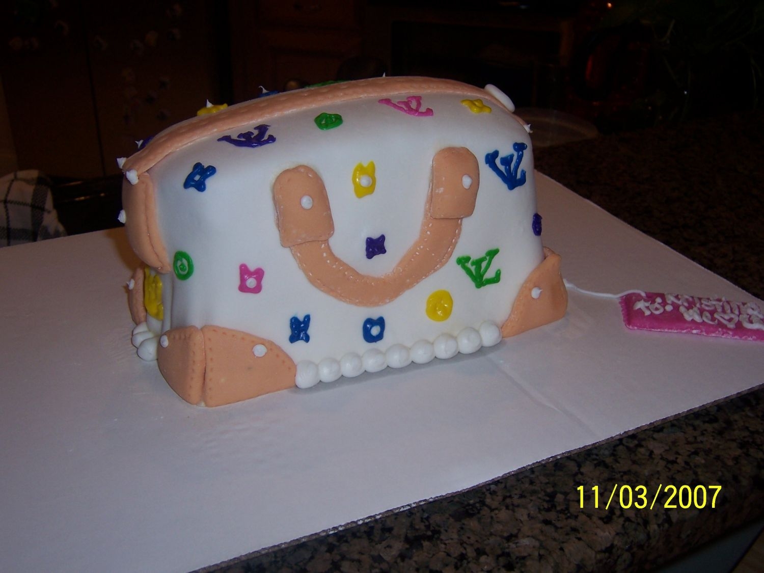 Purse Cake - CakeCentral.com