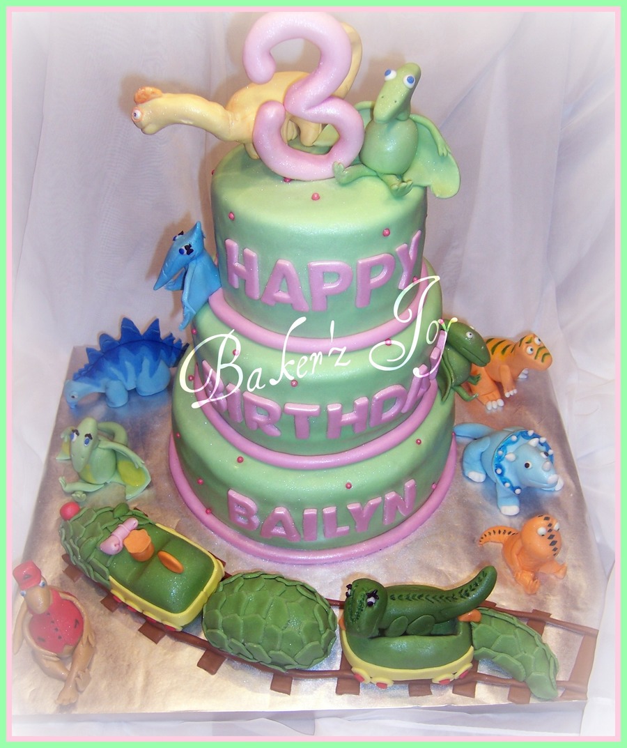 Dinosaur Train Cake - CakeCentral.com