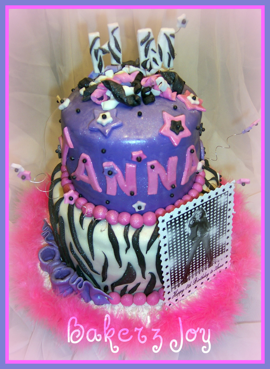 Hannah Montana Cake - CakeCentral.com