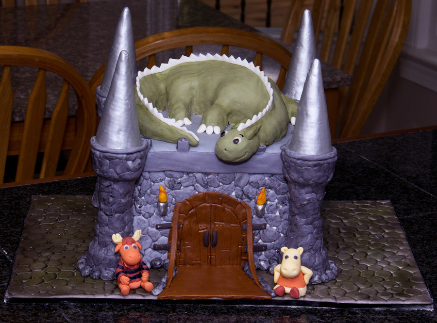 Backyardigans Castle - CakeCentral.com