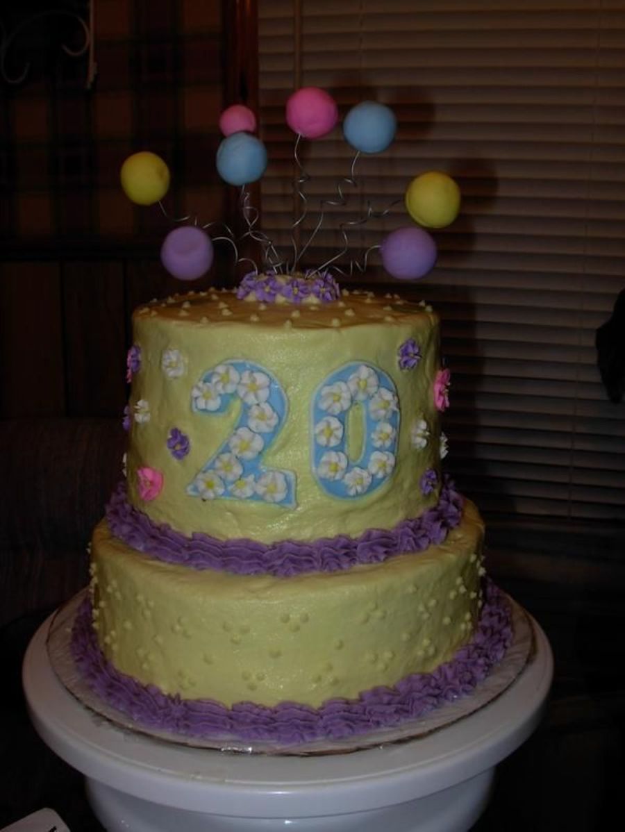 20Th Birthday Cake - CakeCentral.com