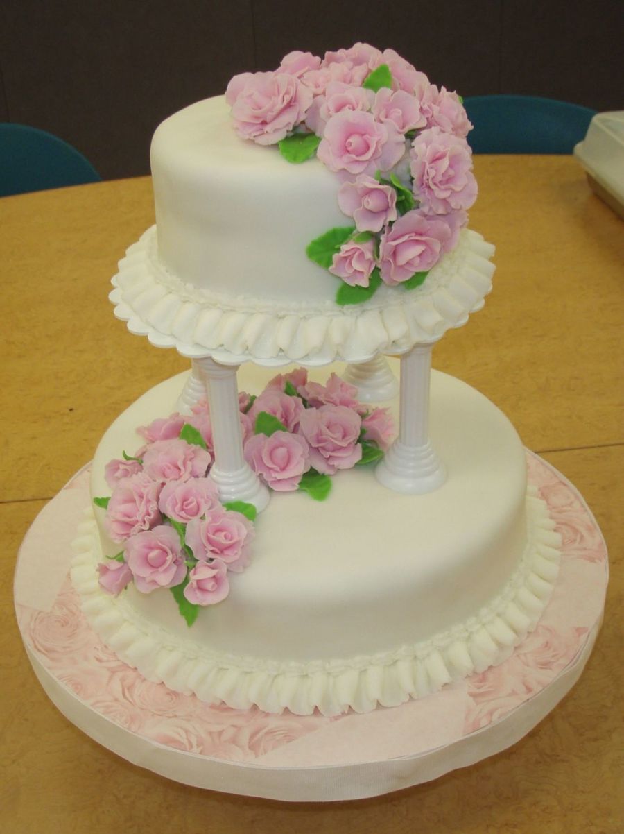 Rose Cake - CakeCentral.com