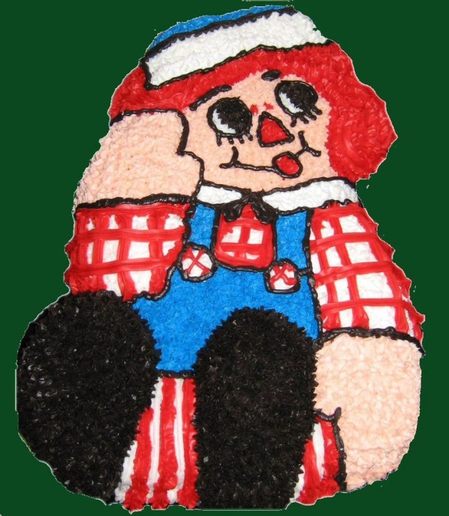 Raggedy Andy Cake - CakeCentral.com