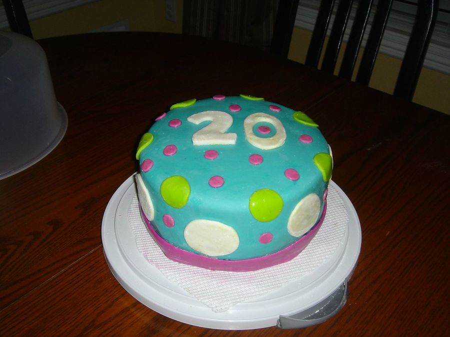 20Th Birthday Cake - CakeCentral.com