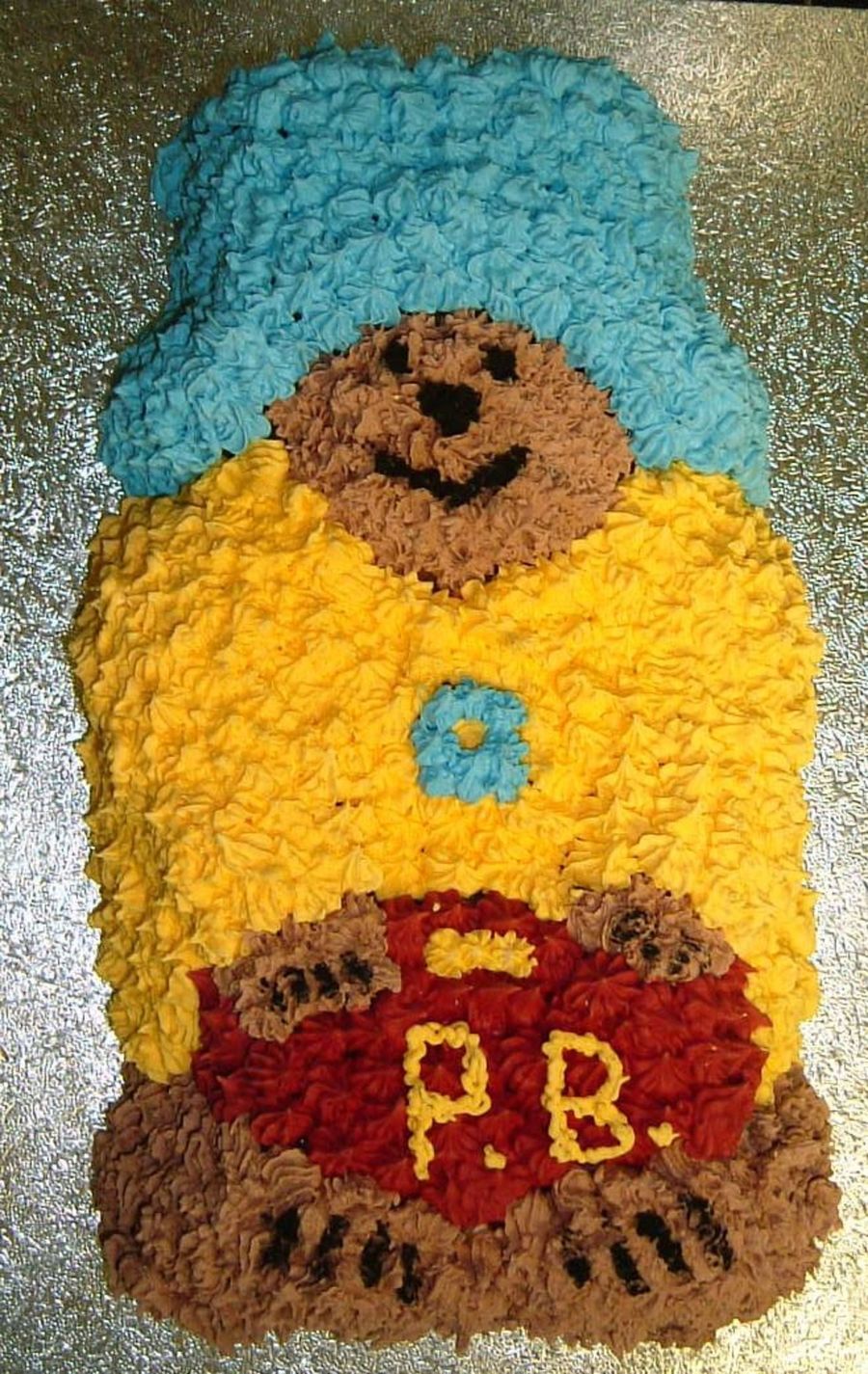 Paddington Bear Cake Made For My Mum's Birthday 2006 - CakeCentral.com