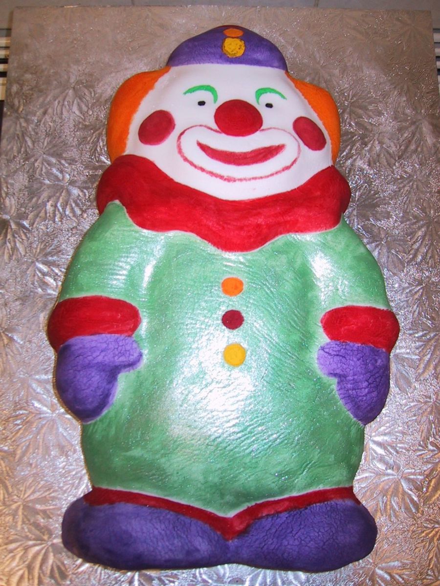 Clown Birthday Cake - CakeCentral.com