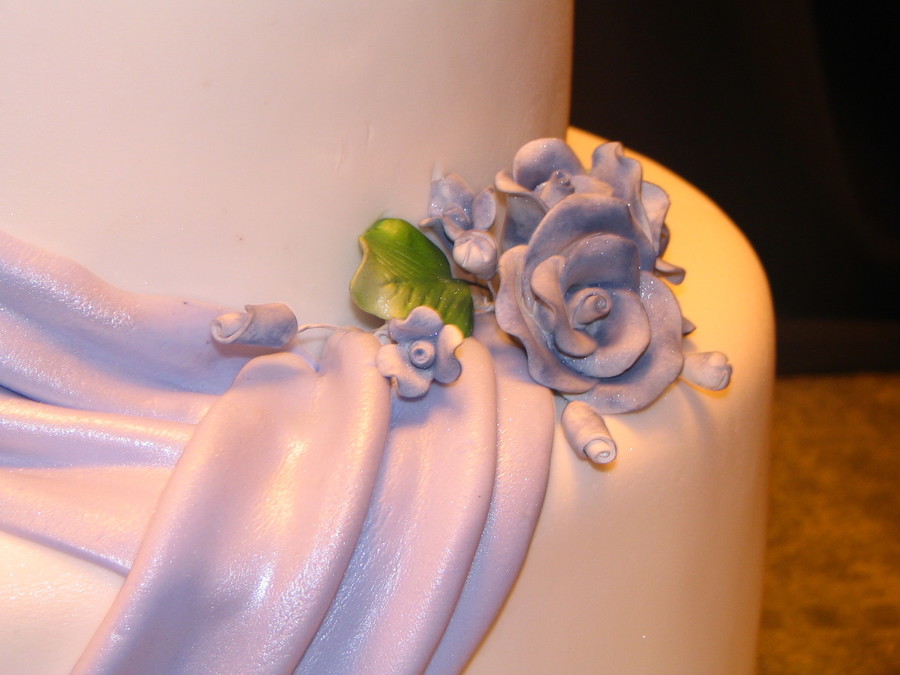 Blue Roses - CakeCentral.com